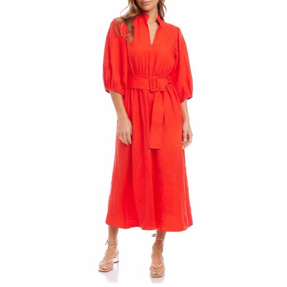 Fifteen Twenty | Dresses | New Fifteen Twenty Quinn Dress In Saffron ...